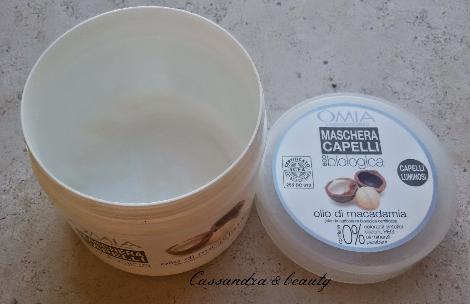 Maschera capelli OMIA all'olio di Macadamia / recensione